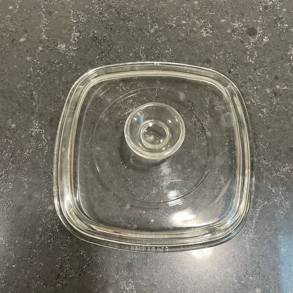 Pyrex | Kitchen | Vintage Pyrex 7 Square Glass Lid | Poshmark